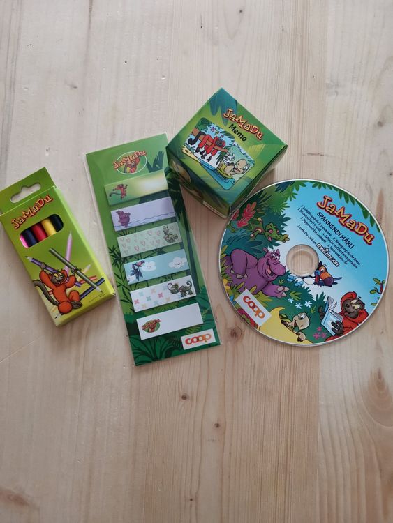 Jamadu Coop Kinder Set tw neu 7 teilig inkl 1 cd Märchen (Neu (gemäss ...