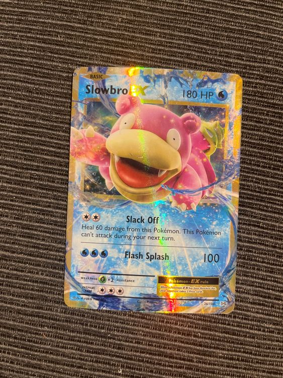 Pokemon Slowbro EX XY Evolutions excellent (Gebraucht) in Wabern für ...