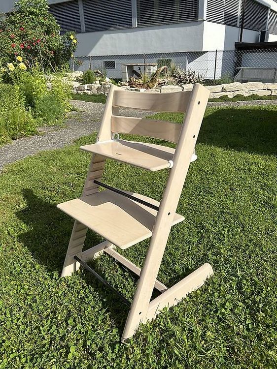2x Stokke Tripp Trapp Off-White (Gebraucht) in Aarau für CHF 115 – nur Abholung auf Ricardo kaufen