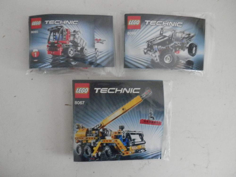 LEGO Technic 3 Set , 8065, 8066, 8067 TOP Zustand (Gebraucht) in ...