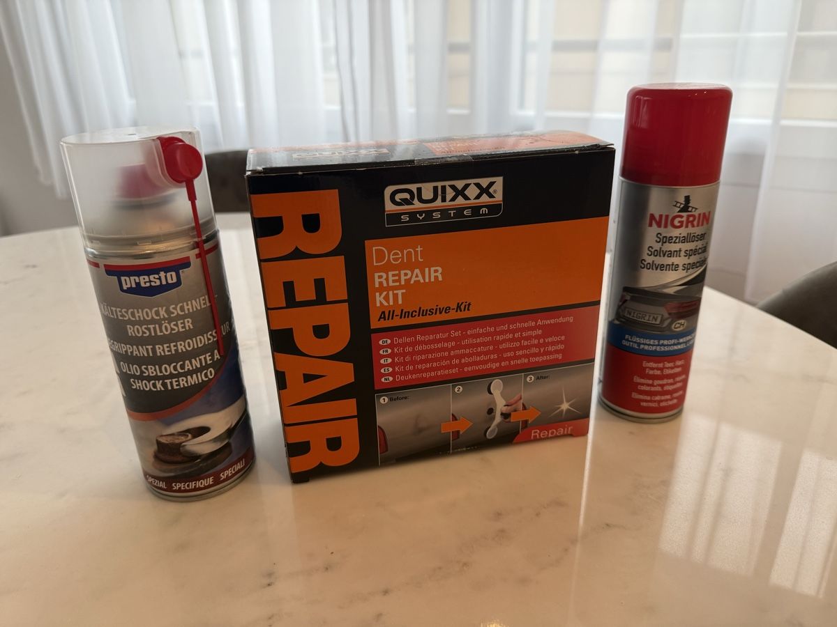Quixx Dellen Reparatur Set - Komplettset für Auto Dellen (Neu und ...