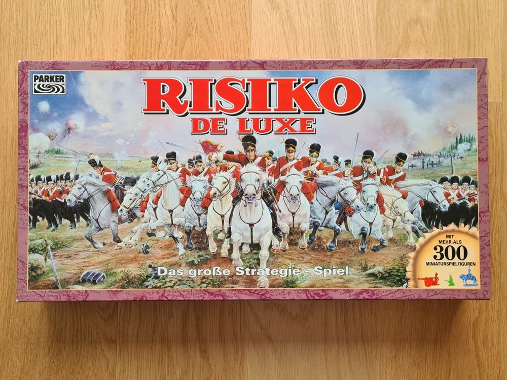 Risiko - De Luxe Edition - Strategiespiel von Parker - 1992 | Kaufen ...