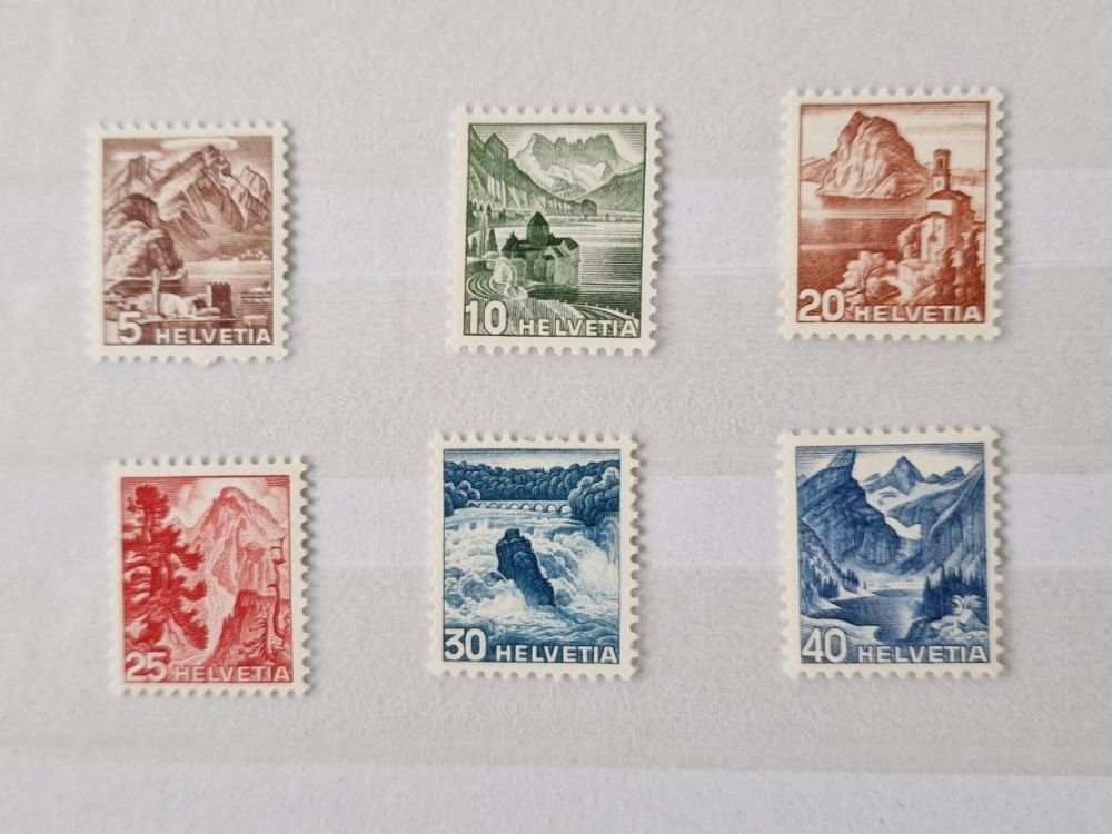 Ausgabe "Landschaftsbilder" von 1948 postfrisch** | Kaufen auf Ricardo