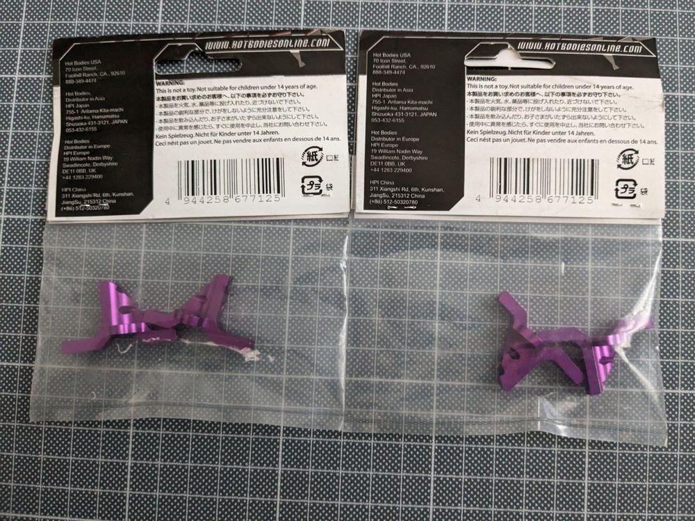 HB / HPI 67712 Cyclone TC Bulkhead Purple | Kaufen auf Ricardo