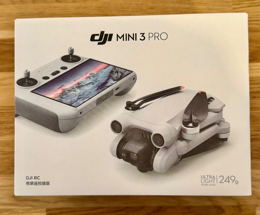 Kaum gebrauchte DJI Mini 3 Pro, RC Controller Fly more Combo (Neu ...
