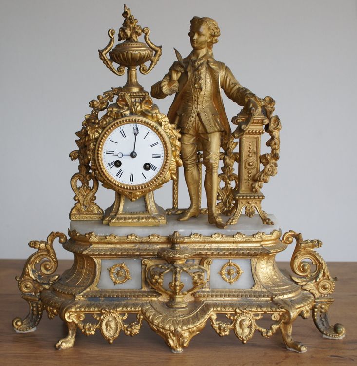 Antike Kaminuhr aus Nachlass (Gebraucht) in Kriens für CHF 120 – nur Abholung auf Ricardo kaufen