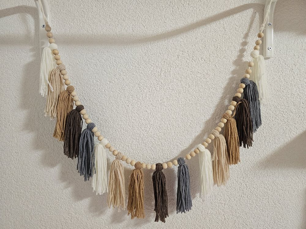 Boho Deko Quaste, Girlande, Macrame (Neu (gemäss Beschreibung)) in für ...