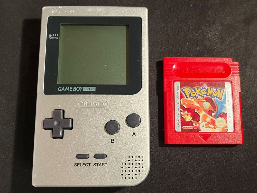 Gameboy Pocket + Pokemon Rote Edition Original Nintendo | Kaufen auf ...