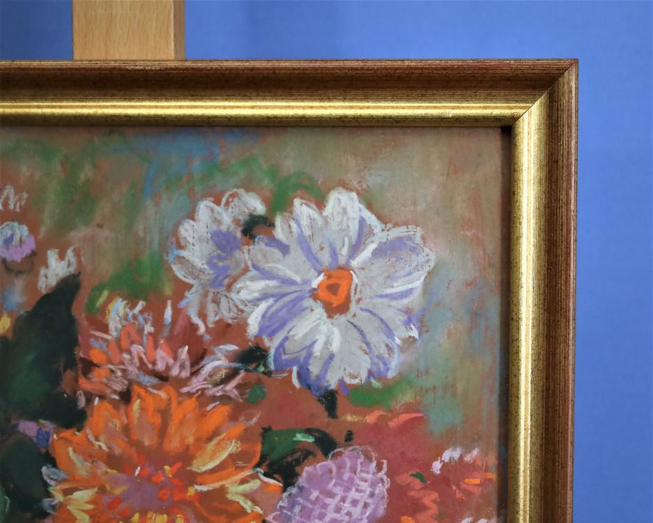 Jules Moos 1878-1960, Gemälde, Pastell auf Platte, signiert | Kaufen auf Ricardo