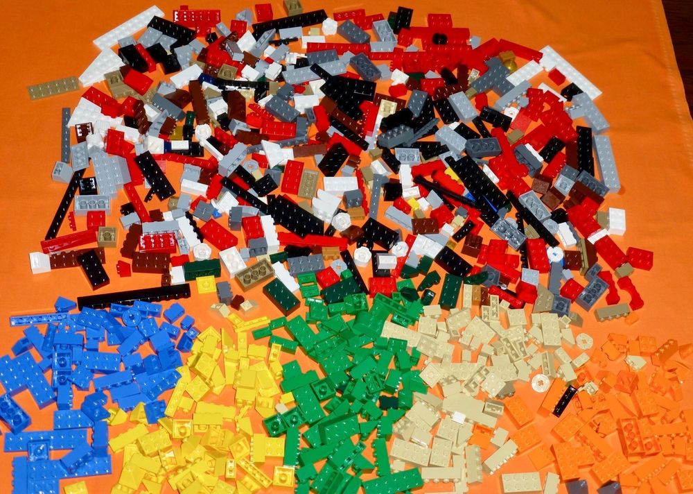 Lego / 1 Kilo bunt gemischte Bausteine (Gebraucht) in Langnau am Albis für CHF 31 – mit ...