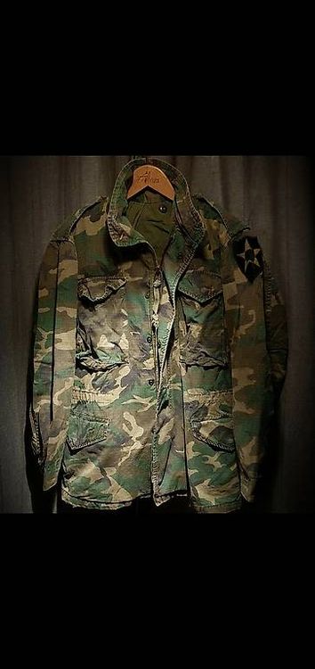 Vintage Jacke/ M65 Field Jacket / Vietnam Camo ERDL. (Gebraucht) in ...
