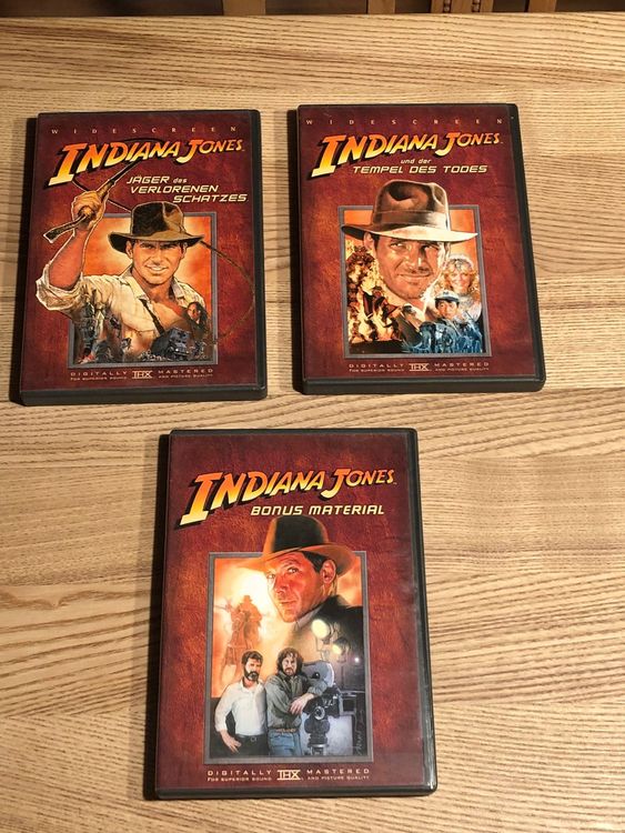 Klassiker - Indiana Jones 2 DVD's + 1 DVD Bonusmaterial | Kaufen auf ...