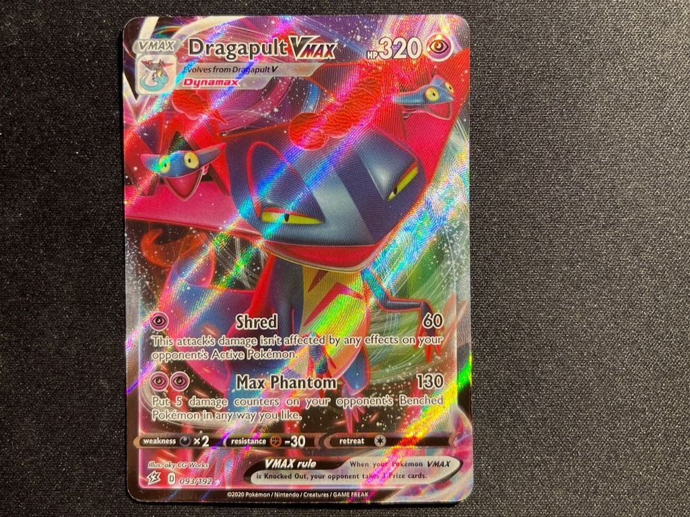 Dragapult VMAX 93 Pokemon Card Karte Rebel Clash (Gebraucht) in Bottmingen für CHF 4.5 – mit ...