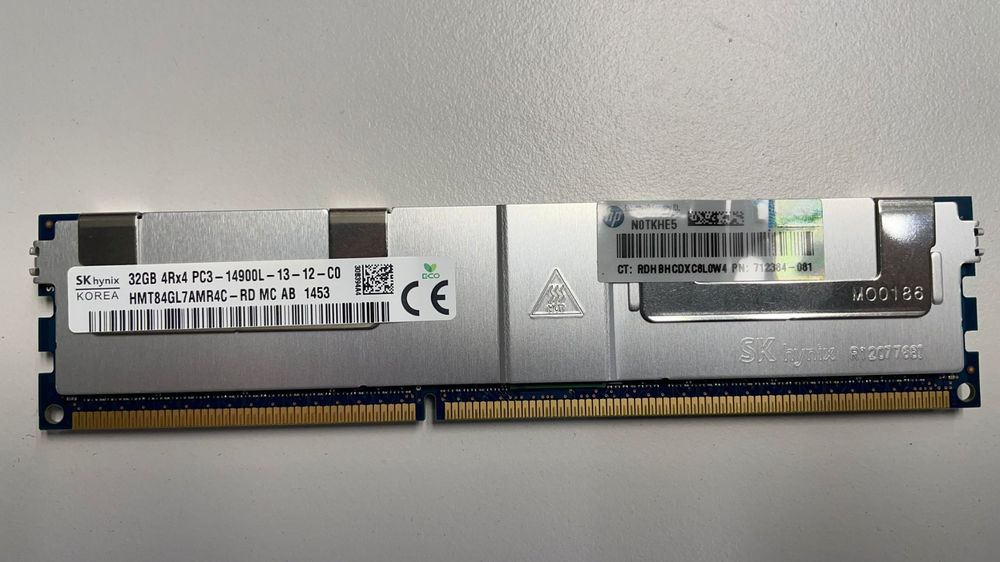 4x32Gb 4Rx4 PC3-14900L 128Gb RAM Set (Gebraucht) in Belp für CHF 46 ...