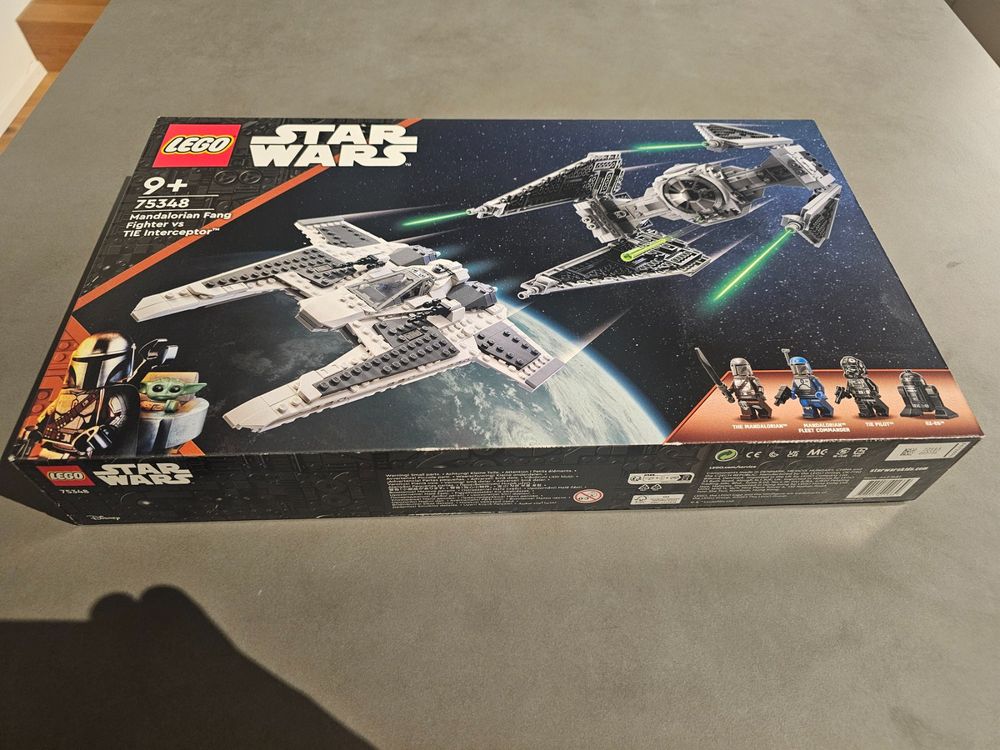 Lego Star Wars (75348) Fang Fighter vs Tie Interceptor OVP | Kaufen auf ...