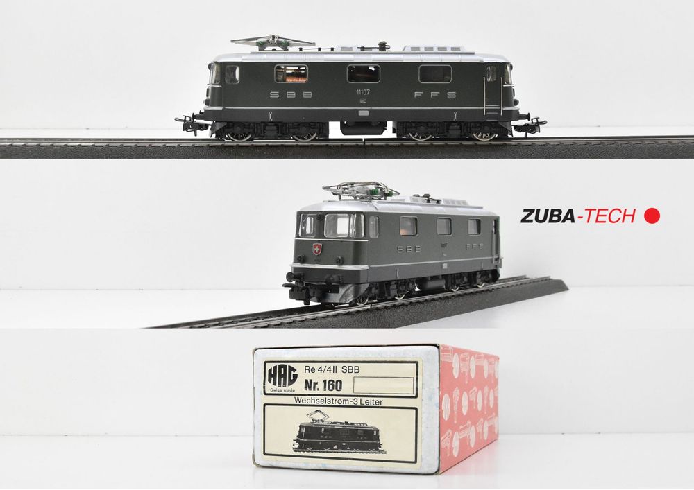 HAG 160 E-Lok Re 4/4 II SBB H0 WS Analog mit OVP | Kaufen auf Ricardo