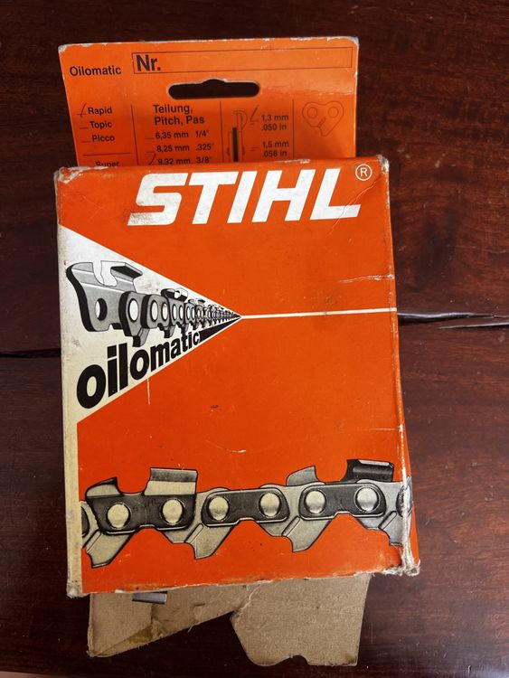 STIHL oilomatic chain (Neu (gemäss Beschreibung)) in Binningen für CHF ...