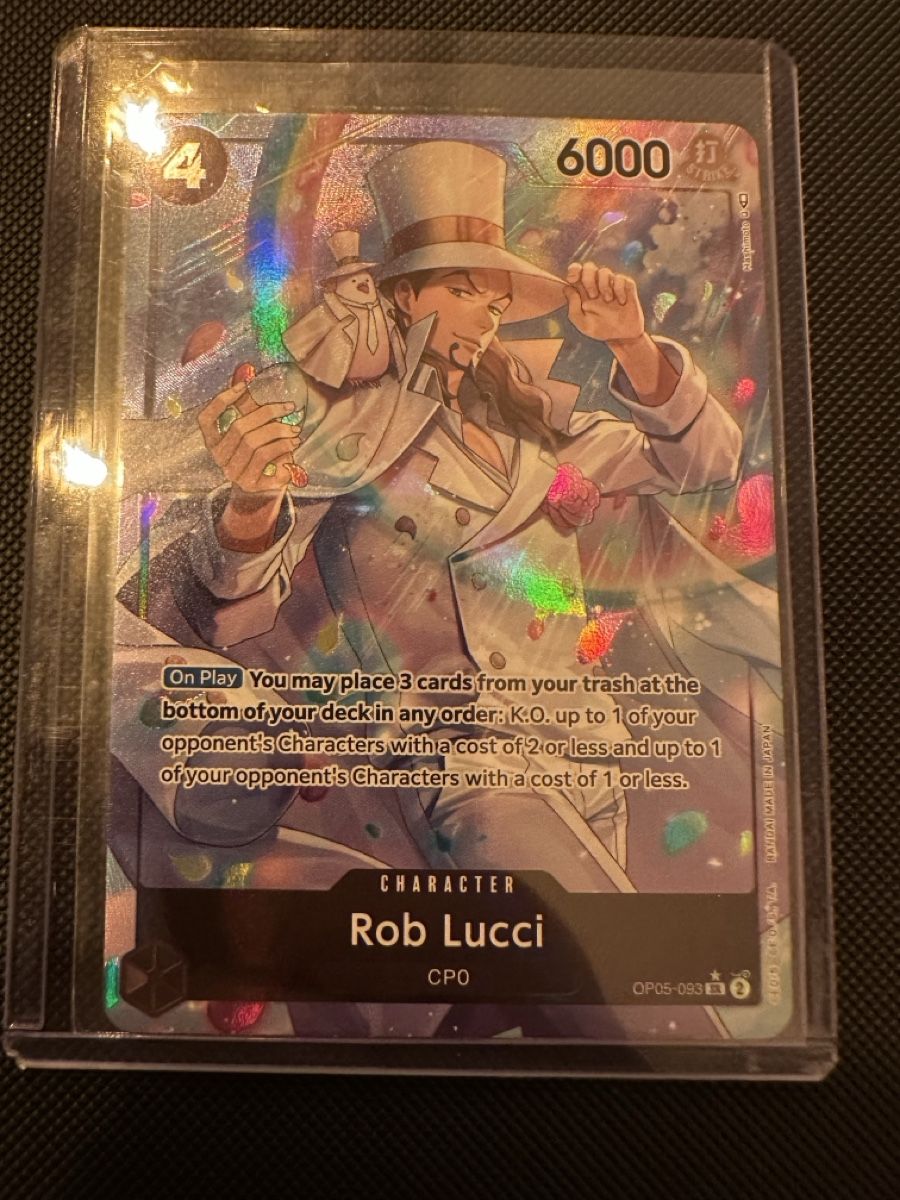 One Piece Card Game - Rob Lucci OP05-083 - Selten! (Neu (gemäss ...