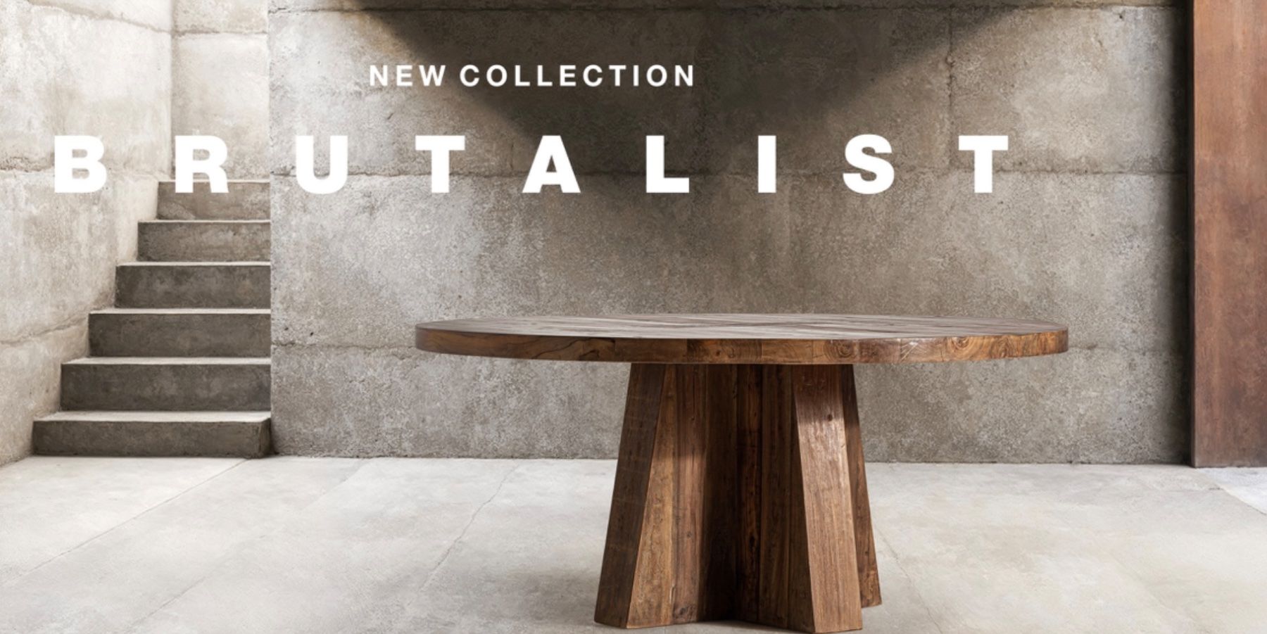 NEW** VICALHOME** BRUTALIST DINING TABLE 🤎🌳🌿🖤 (Neu und originalverpackt) in Alpnachstad für CHF ...