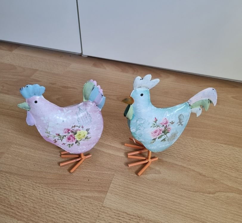 OSTERN 2 Deko Hühner (Neu (gemäss Beschreibung)) in Sursee für CHF 14 ...