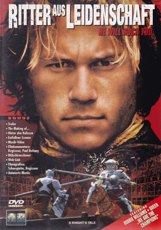 DVD ab Fr. 1.--, Ritter aus Leidenschaft (Gebraucht) in Lausen für CHF 1 – mit Lieferung auf ...