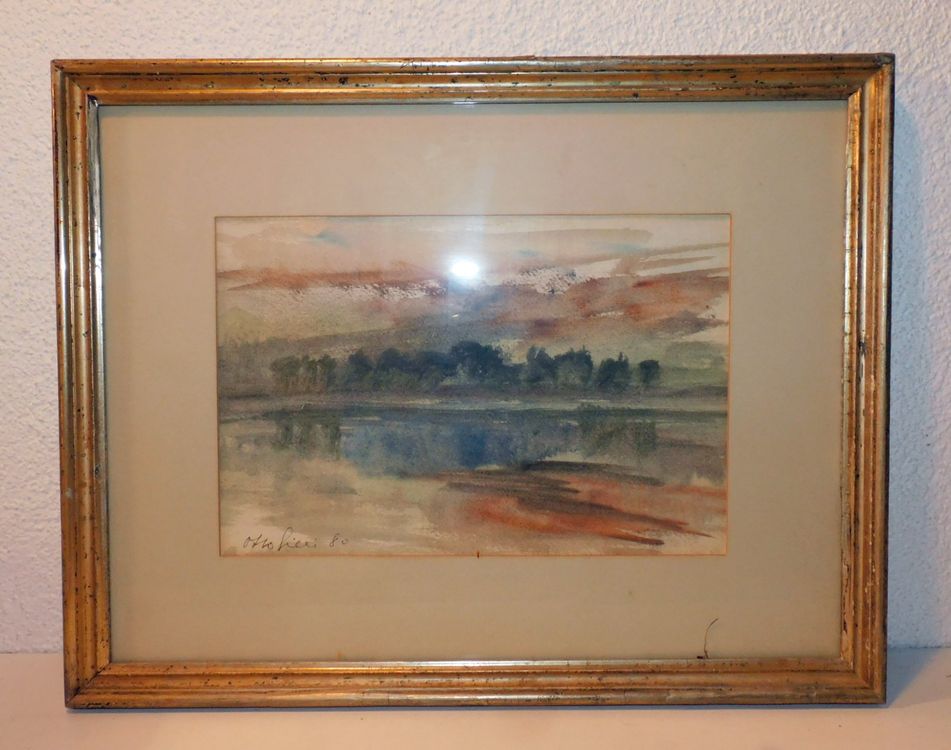 Neue Fundschätze - Kunst Aquarell signiert u datiert (Gebraucht) in Sursee für CHF 10 – nur ...