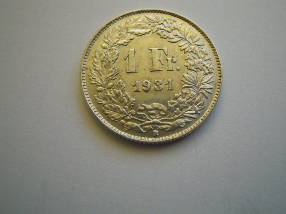 1 Fr. 1931 unz | Kaufen auf Ricardo