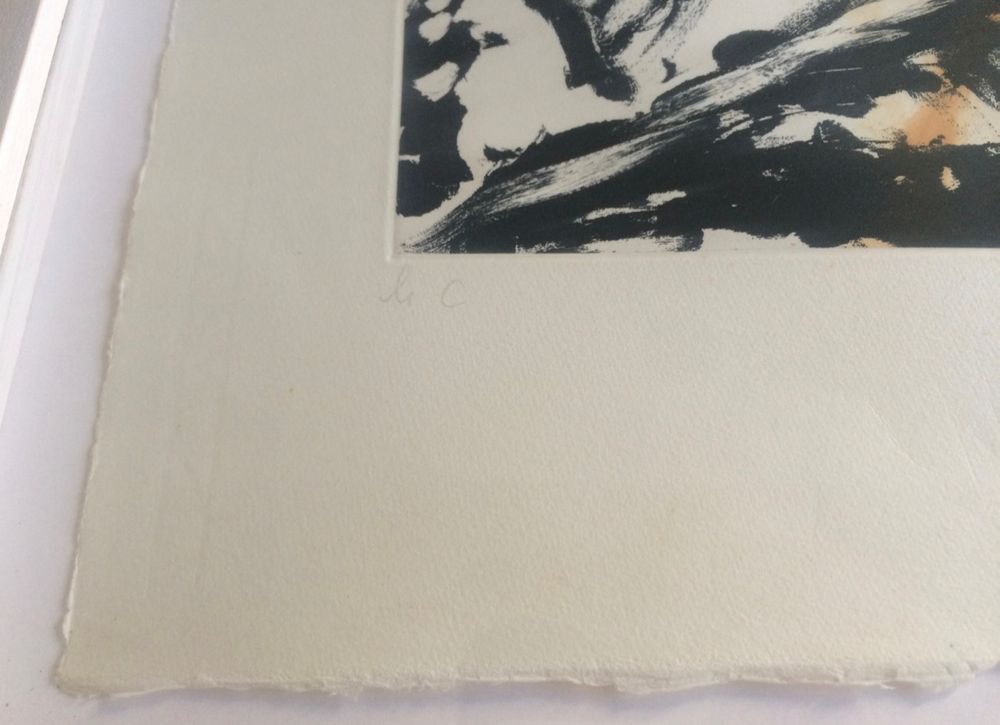 Martin Disler (1949-1996) Lithographie 1988 handsigniert | Kaufen auf Ricardo