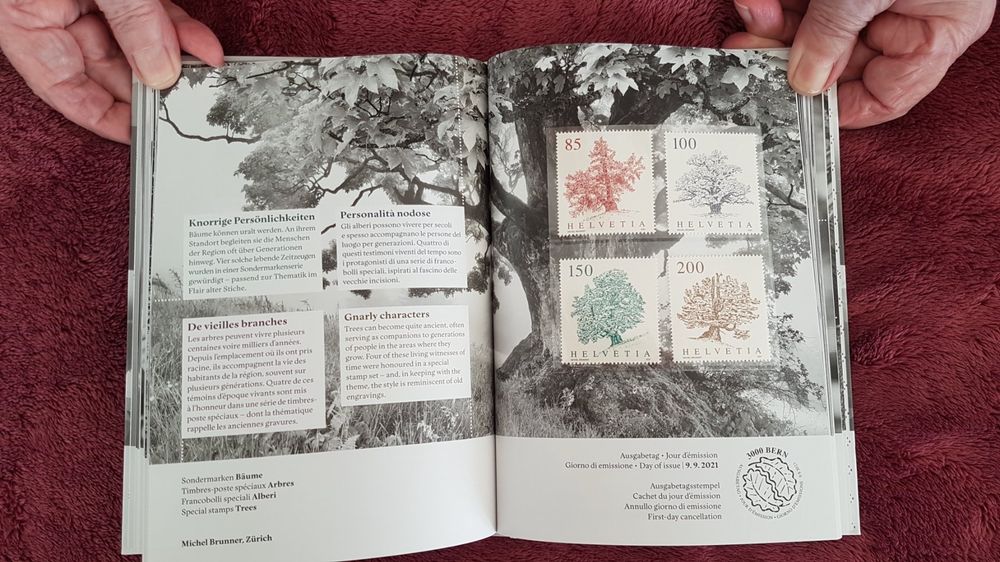 Livre annuel timbres suisses 2021 neufs non-oblitérés | Acheter sur Ricardo