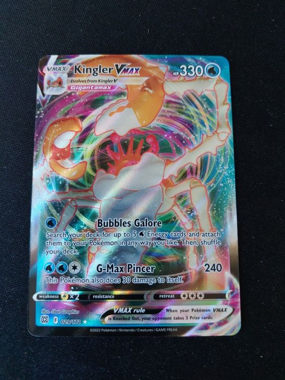 Kingler Vmax | Kaufen auf Ricardo