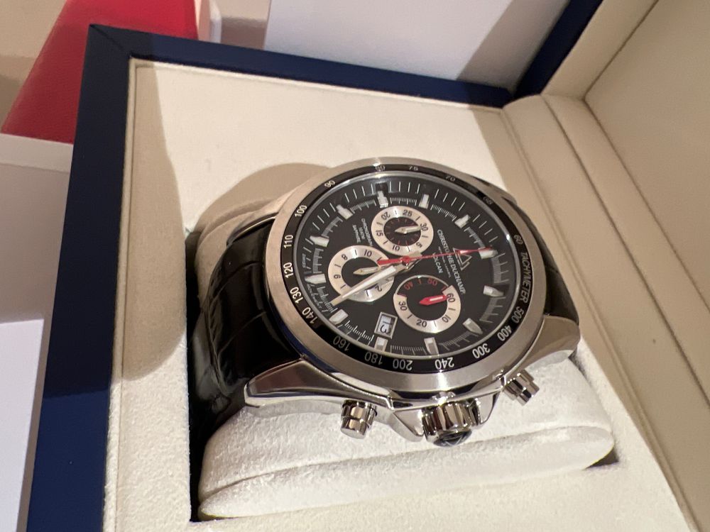 Christophe Duchamp Chronograph 46 mm Quarz Neu (Neu (gemäss ...