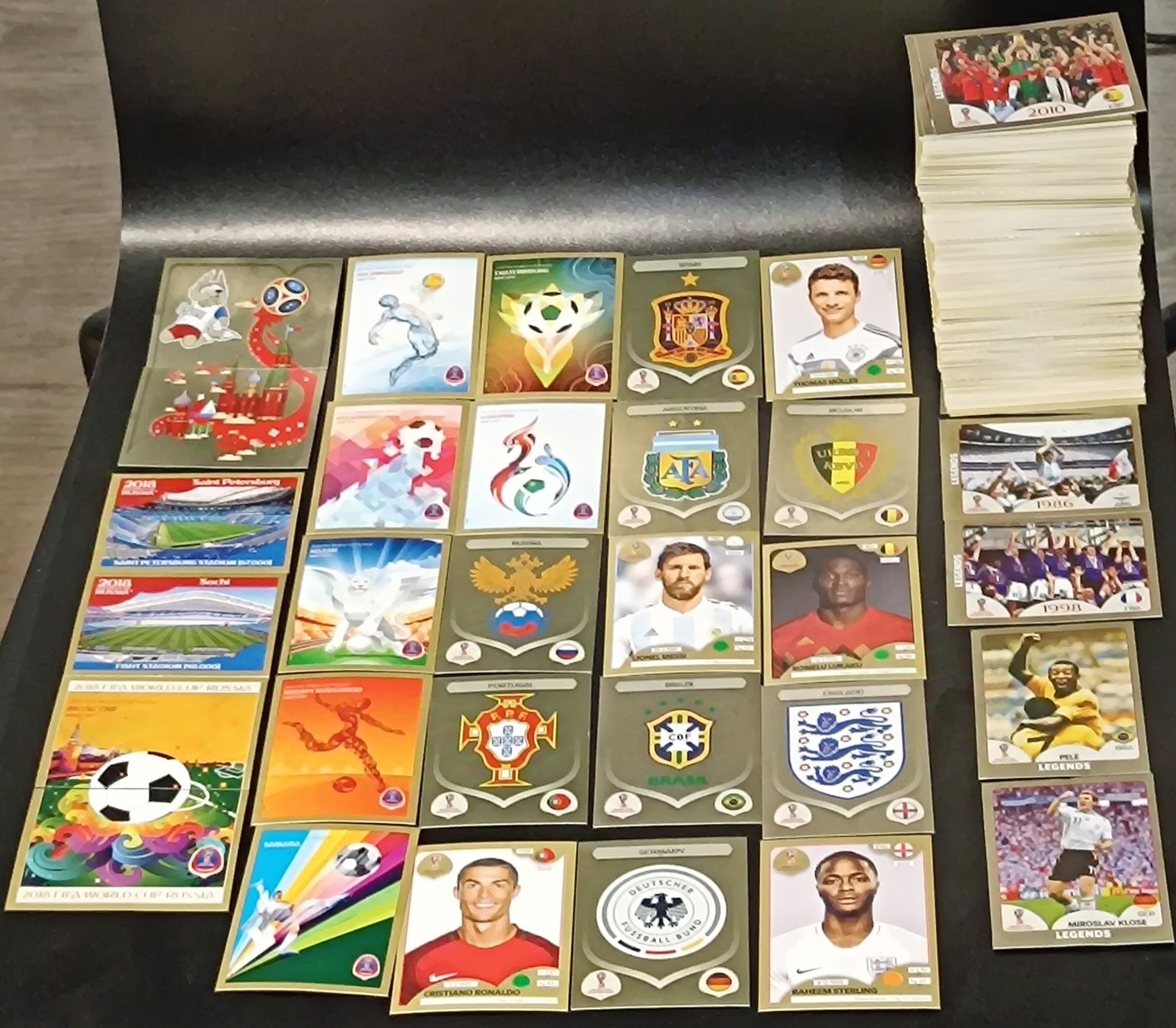 Panini 2018 - Fifa World Cup Russia - Gold Edition (Neu (gemäss ...