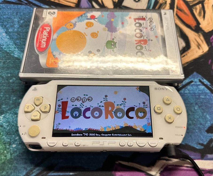Console Sony Playstation Portable PSP 1000 + Locoroco | Kaufen auf Ricardo