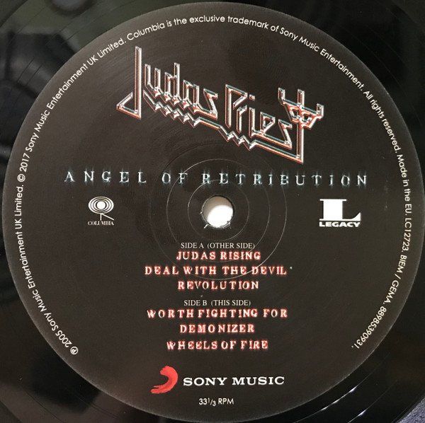 Judas Priest – Angel Of Retribution (Neu und originalverpackt) in ...