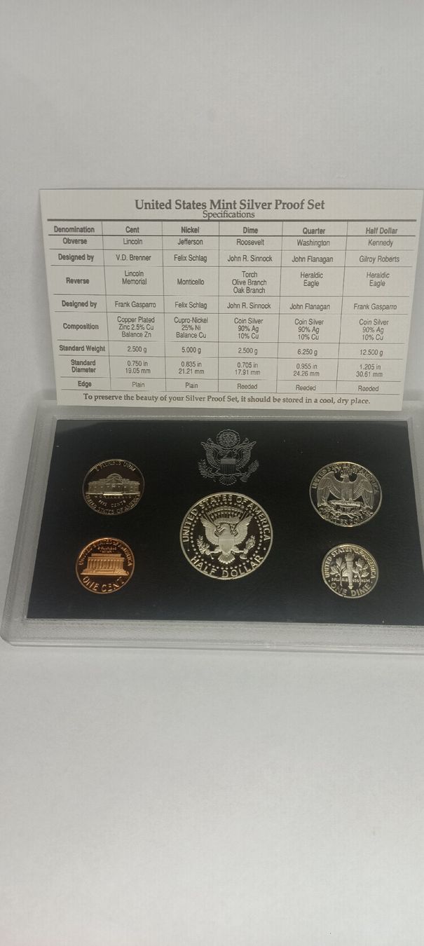 US Mint Silver Proof Set – Sammlerstück aus Amerika (Gebraucht) in ...