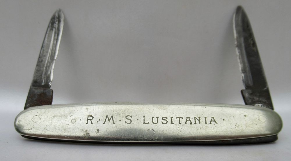 Messer R.M.S. LUSITANIA ALFRED WILLIAMS HEEFIELD SHEEFIELD (Gebraucht ...