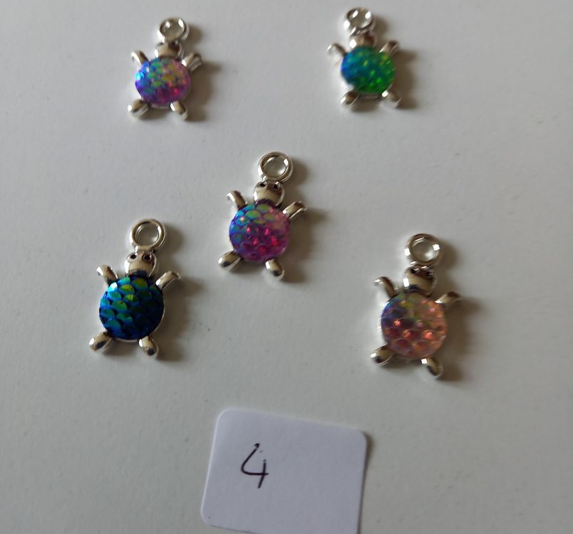 5 Stk.Schildkröte Anhänger (Neu (gemäss Beschreibung)) in Zizers für CHF 2.5 – mit Lieferung auf ...