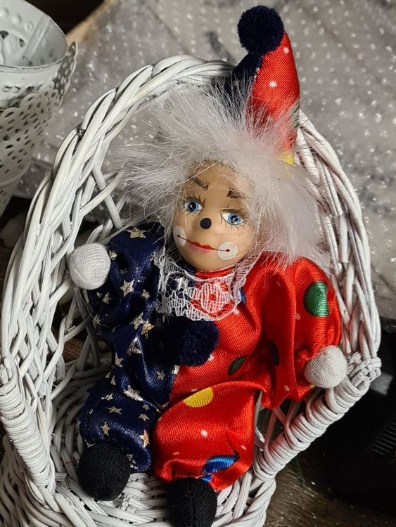 Mini Harlekin Deko Puppe (Gebraucht) in Amriswil für CHF 1 – mit ...