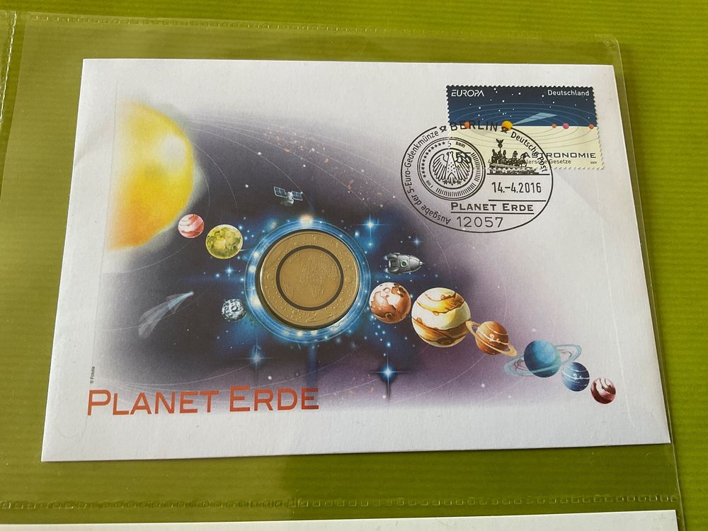 5 EURO NUMISBRIEF PLANET ERDE (Gebraucht) in Lugano für CHF 9 – mit Lieferung auf Ricardo kaufen