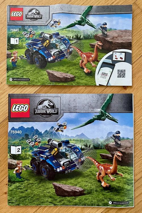 Lego Jurassic 75940 - Gallimimus and Pteranodon Breakout (Gebraucht) in ...