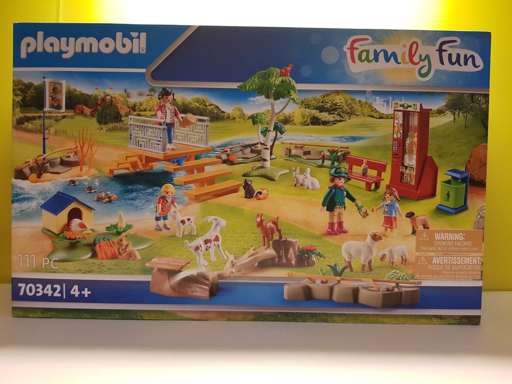 PLAYMOBIL 70342 Erlebnis-Streichelzoo / Zoo NEU (Neu und ...