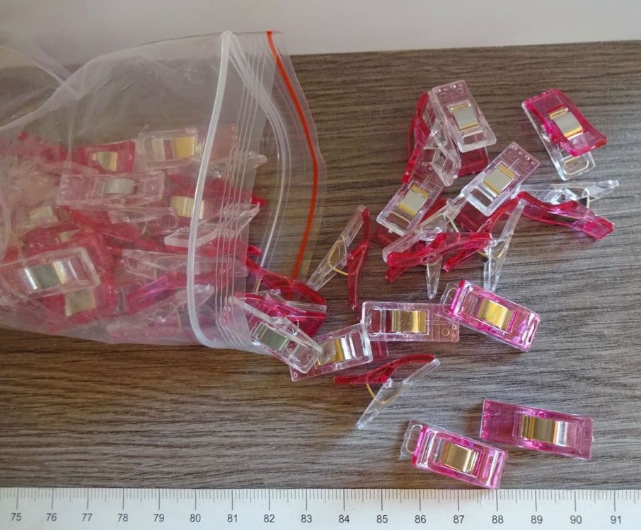 Clips starke Klammern pink 20x für Allerlei (Neu und originalverpackt ...