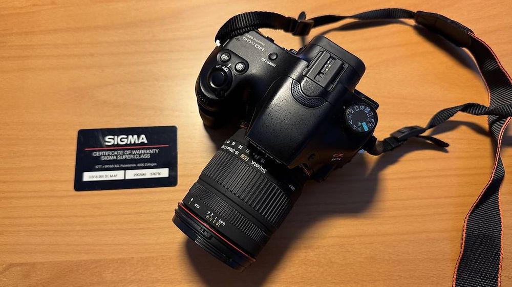 Sony A65 mit Reisezoom Sigma 18-200 | Kaufen auf Ricardo