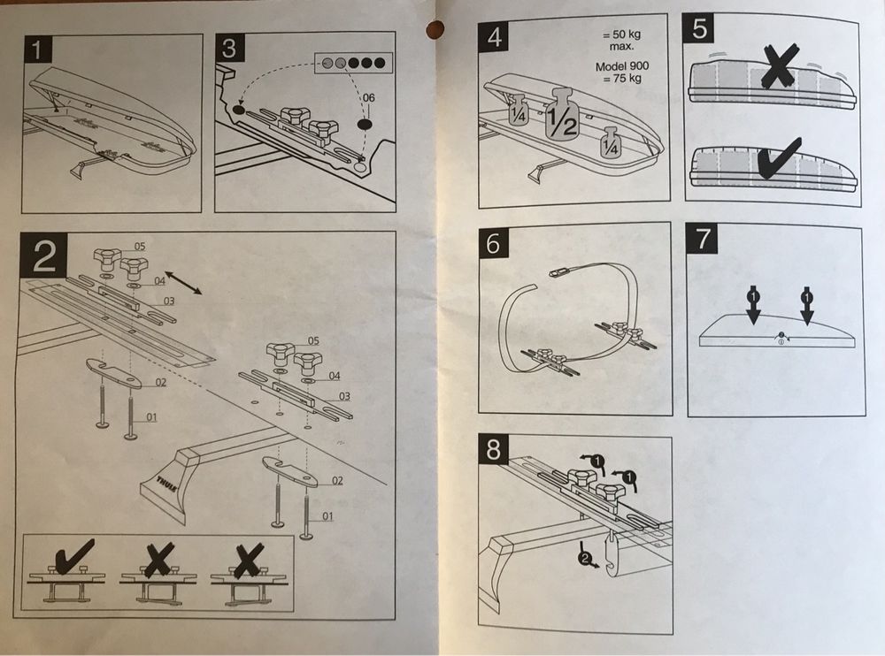 THULE Alpine 900 Dachbox | Kaufen auf Ricardo