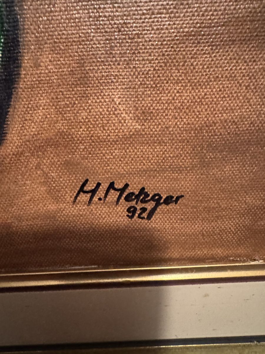 Nature morte champêtre, huile sur toile signée 1981 (D'occasion) à ...