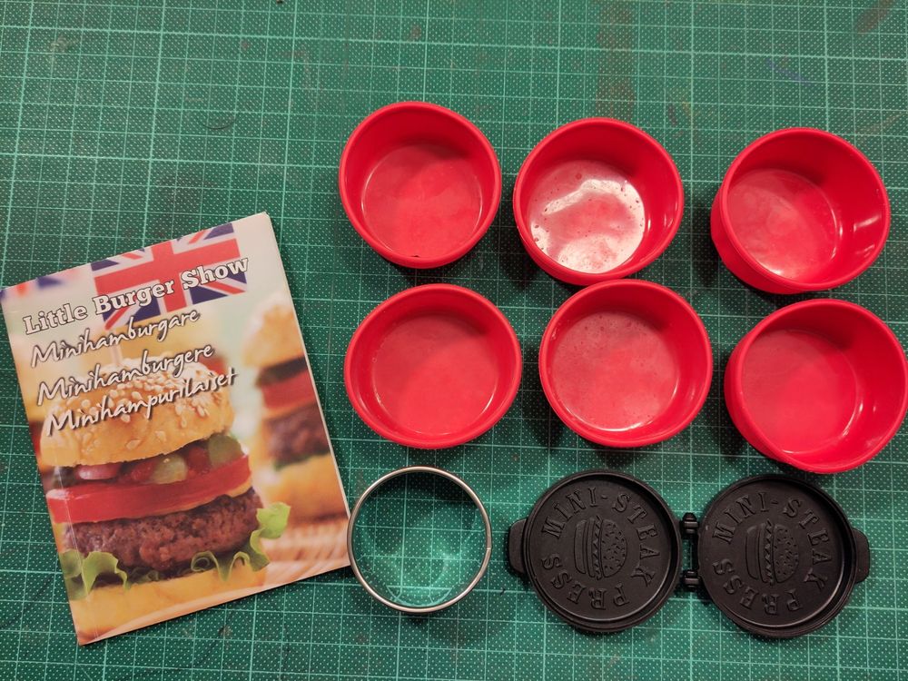 Mini Burger Set - Für 3 kleine Burger (Gebraucht) in für CHF 3 – mit ...