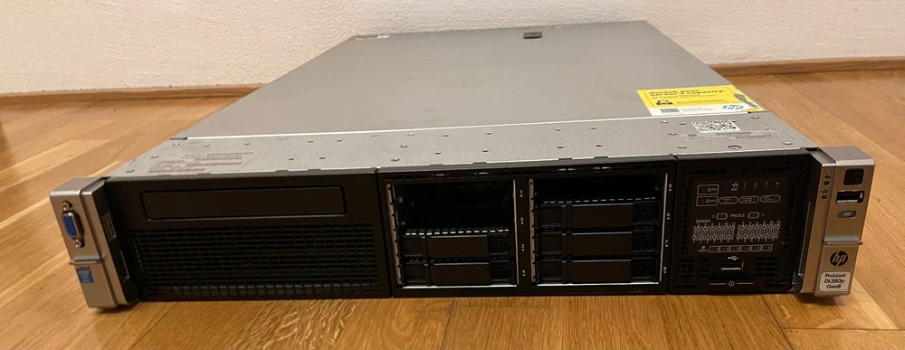 HP HPE ProLiant DL380p Gen8 2HE Server Xeon 22GB RAM (Gebraucht) in ...