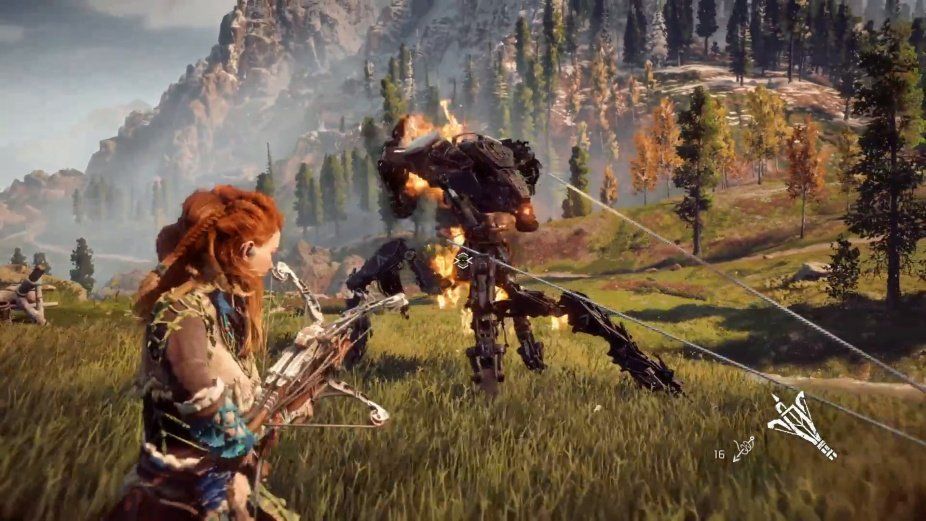 Horizon Zero Dawn eine junge Jägerin der Zukunft PS4 (Gebraucht) in ...