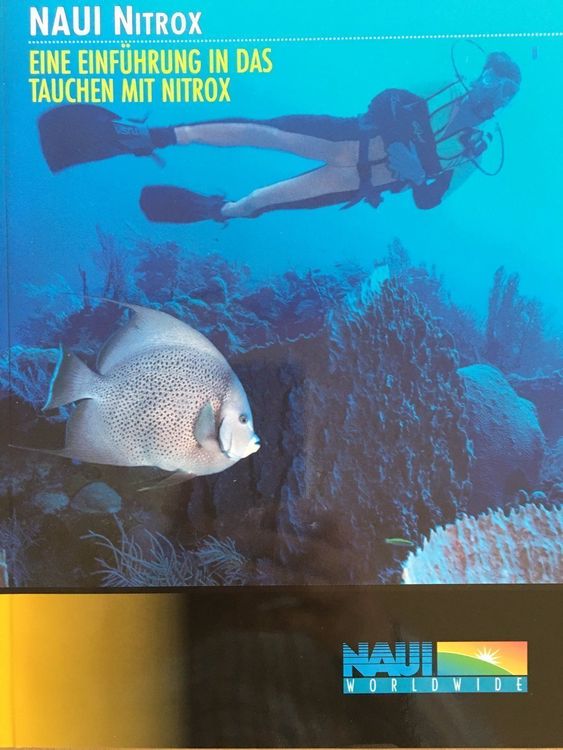 Nitrox Tauchlehrbuch NAUI inkl. Tabellen (Nuovo (secondo la descrizione ...