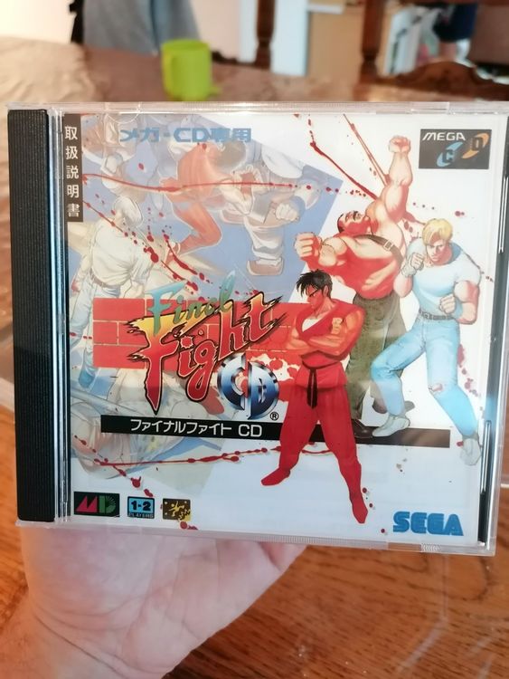 Final Fight Sega Mega CD Japan Reproduktion (Neu (gemäss Beschreibung ...
